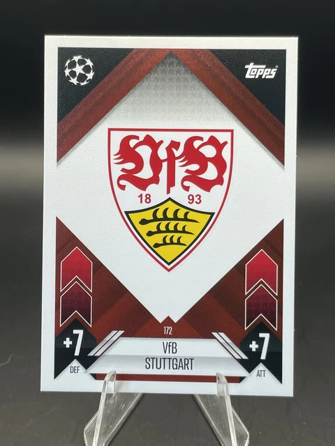 STUTTGART TEAM BADGE Match Attax 2024/2025 Logo 24/25 Crest Topps # 172 ...