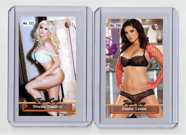 STORMY DANIELS RARE MH Triple Cap #'d x/3 Carte Tabac No. 723 EUR 5,54 - PicClick FR