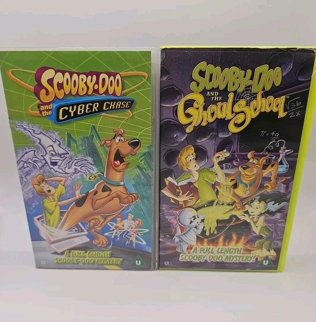 SCOOBY-DOO AND THE Cyber Chase + And The Ghoul School VHS Video Bundle ...