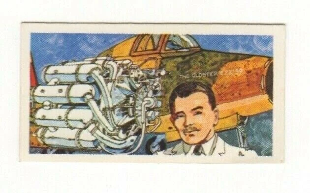 BROOKE BOND INVENTORS and Inventions #45. Sir Frank Whittle. Jet Engine ...