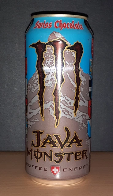 MONSTER ENERGY DRINK JAVA cioccolato svizzero 15 oz 443 ml USA pieno ...