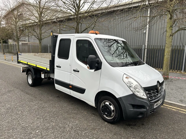 RENAULT MASTER 2.3DCI Double Cab Tipper £7,495.00 - PicClick UK