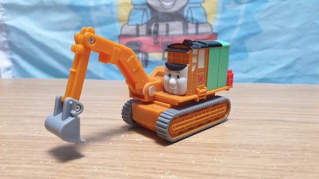 2009 OLIVER THE Excavator Trackmaster Tomy Thomas & Friends Tank Engine ...