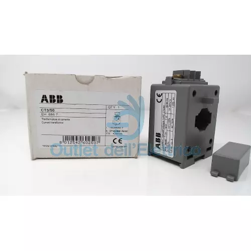 ABB CT3/50 TRANSFORMER Of Current Iprim 50 A Class 3 - 2VA EH 686 7 ...