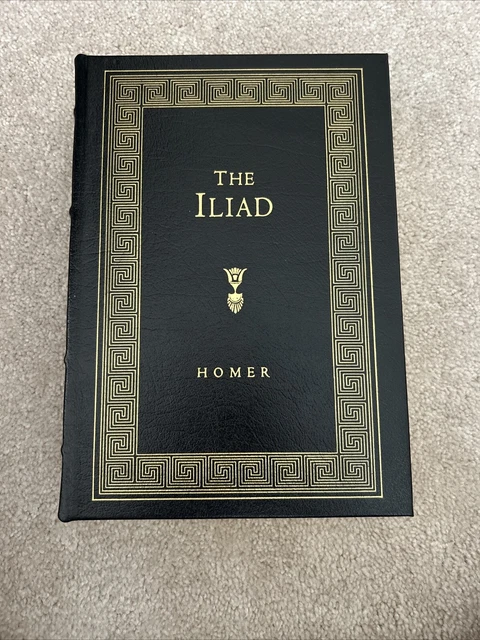 THE ILIAD BY Homer, Easton Press de 1998, édition collector, cuir EUR ...