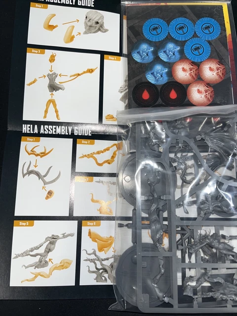 MCP MARVEL CRISIS Protocol LOKI & HELA non construit avec instruction ...