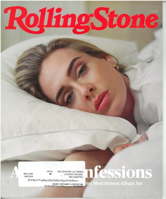 ROLLING STONE MAGAZINE December 2021 Iss 1358 Adele Marilyn Manson ABBA ...