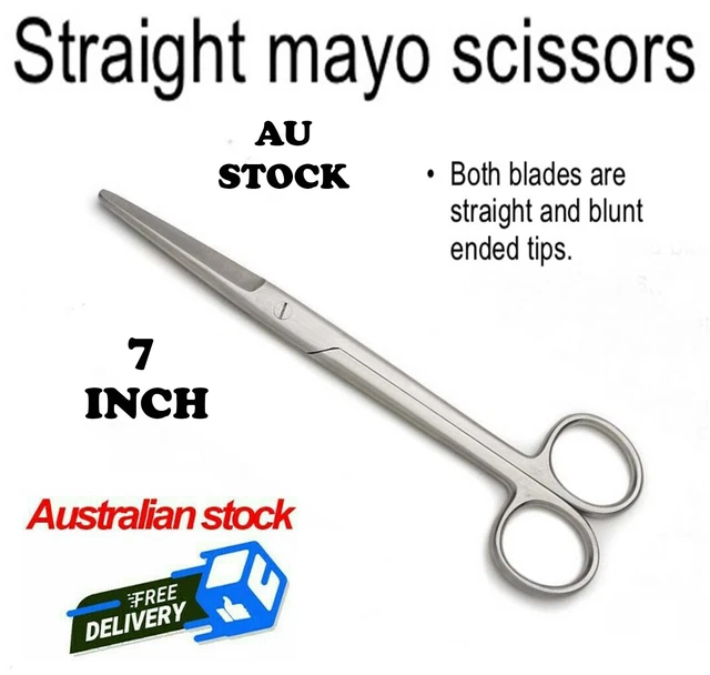 MAYO DISSECTING SUPERCUT Scissor 7" Surgical Straight Blunt/Blunt $9.70 ...