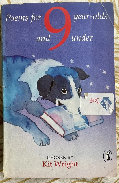 POEMS FOR NINE Year Olds and Under by Kit Wright Paperback Book £0.99 ...