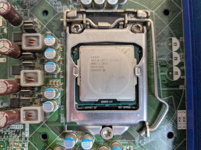 INTEL DH61CR LGA1155 Motherboard + I/O Shield Bundle i3 CPU, 4GB DDR3 £ ...