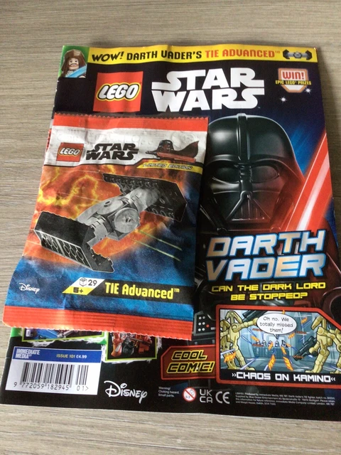 LEGO STAR WARS magazine #101 2023 + Limited Edition Darth Vader's TIE ...