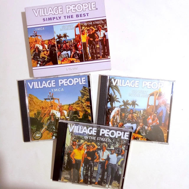 VILLAGE PEOPLE : SIMPLY THE BEST - COFFRET 3x CD’S ALBUMS - SCORPIO ...