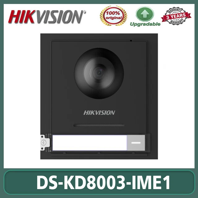 HIKVISION DS-KD8003-IME1 2MP HD Colorful Fish Eye Camera Modular Door ...
