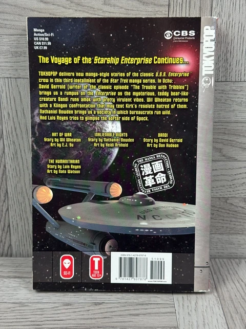 STAR TREK - The Manga - Uchu (Tokyopop) £10.00 - PicClick UK