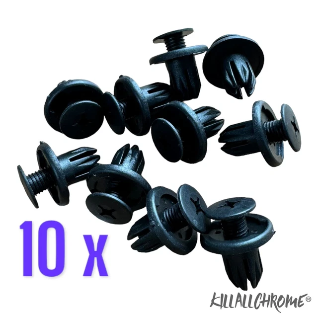 MINI COOPER INNER Wheel Arch Liner Splashguard Clips S ONE JCW R50 R52 ...