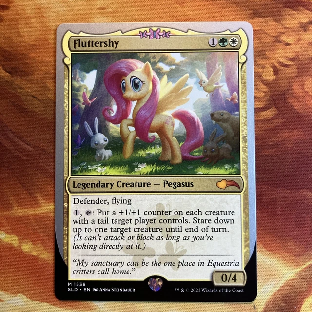 MTG FLUTTERSHY SECRET Lair Ponies: The Galloping 2 | Extra Life 2023 NM ...