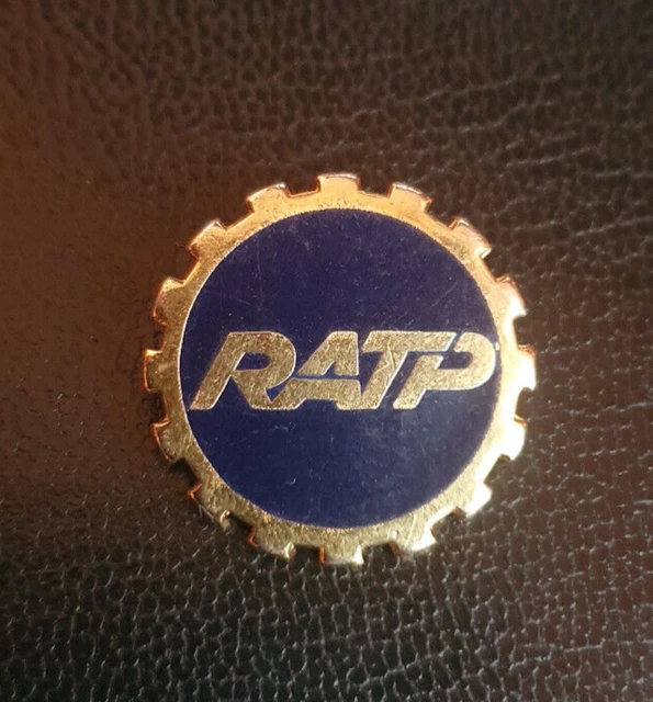 INSIGNE DE CONTROLEUR RATP années 60/70 (version argenté) Métro de ...