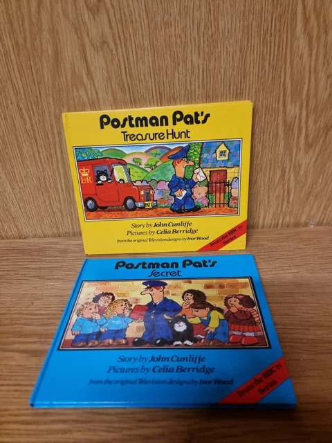 2 X POSTMAN Pat's Books by John Cunliffe (Hardback, 1983) (18b) £6.11 ...