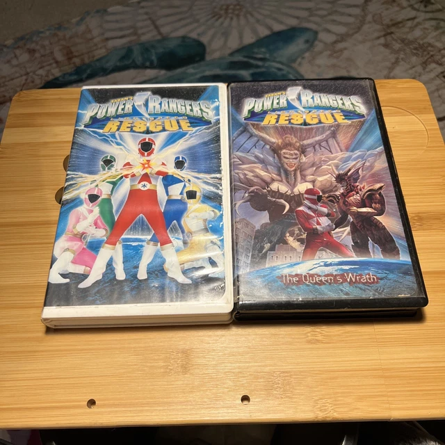 POWER RANGERS: LIGHTSPEED Rescue (VHS, 2000) &Power Rangers Queen’s ...