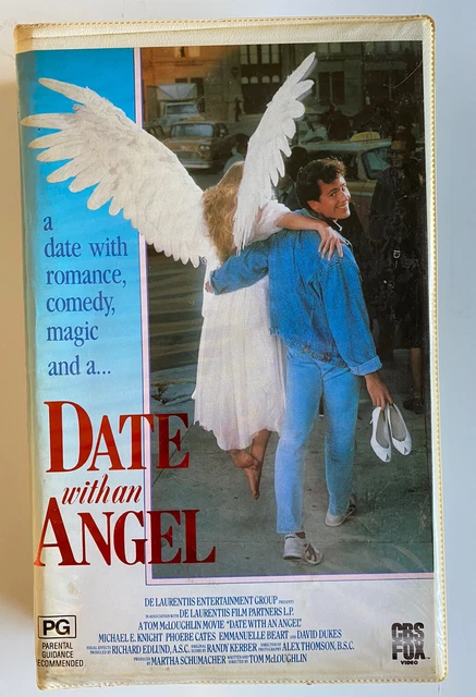 DATE WITH AN Angel [VHS] CBS Fox Video 1987 Comedy Big Box Ex-Rental ...