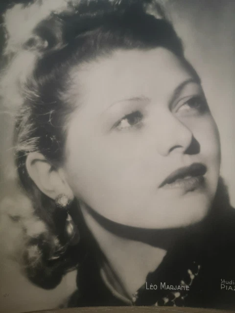 LEO MARJANE PHOTO Originale Studio Piaz 17X22 Cm EUR 8,99 - PicClick FR