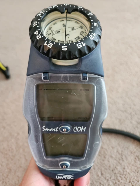 SCUBAPRO UWATEC SMART Com Dive Computer w/ Compass And Hose NEEDS NEW ...