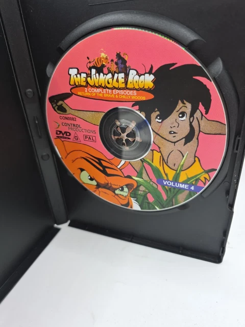 THE JUNGLE BOOK: Vol 4-2001-2 Episodes-Animated -DVD Region All Pal $26 ...