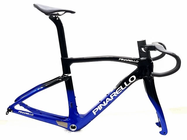 PINARELLO F7 ROAD Bike Frame Set 2024 2025 Size 46 Carbon Black Blue ...