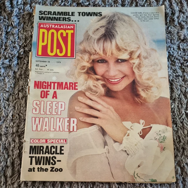 AUSTRALASIAN POST MAGAZINE 1978,Jenny Clare,Raquel Welch, $30.00 ...