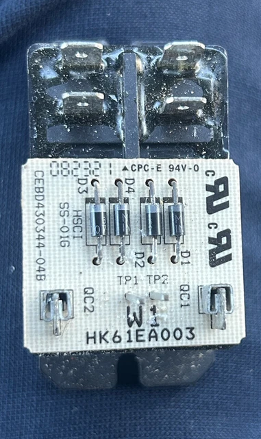 CARRIER HK61EA003 RECTIFIER Board with T92S7D22-22 Relay; CEBD430344 ...