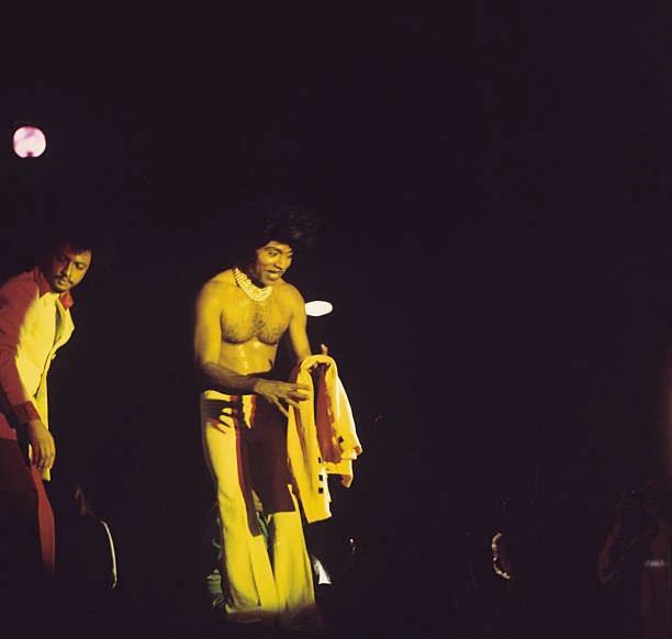 AMERICAN SINGER AND Musician Little Richard Performing 1970S Old Music ...