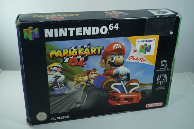 MARIO KART 64 Nintendo 64 N64 - Boxed PAL Complete Great Condition £89. ...
