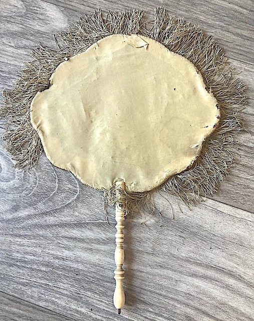 ÉCRAN À MAIN, pare feu XIXème brodés EUR 40,00 - PicClick FR