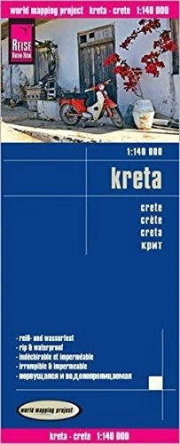 REISE KNOW-HOW LANDKARTE Kreta (1:140.000): world map... | Livre | état ...