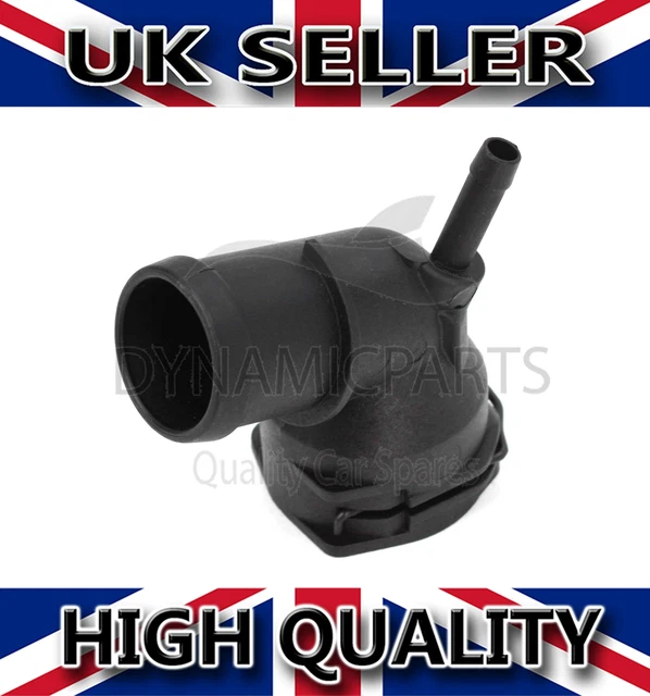 RADIATOR COOLANT HOSE Pipe Flange For Vw Golf Passat Beetle Caddy 1.6 2 ...