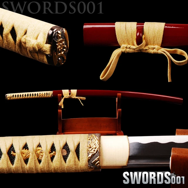 BATTLE READY JAPANESE Samurai Katana Sword Carbon Steel sharp blade ...