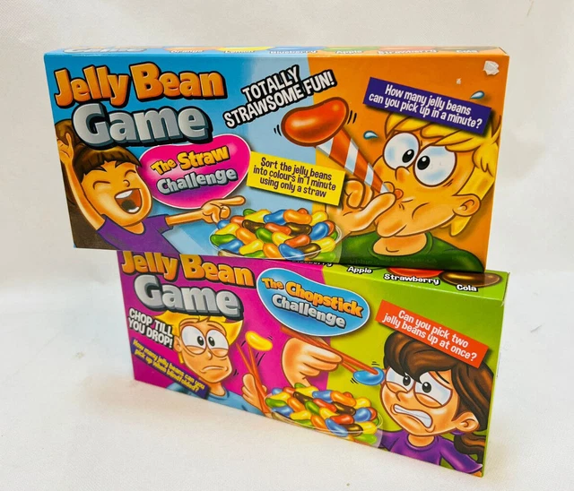 JELLY BEAN GAME Chopstick Challenge and The Straw Candy Fun Xmas NEW ...