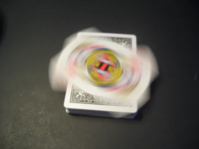 LA CARTE SPINTOPIA tourne sur le dessus du jeu ! Gadget vélo noir ...