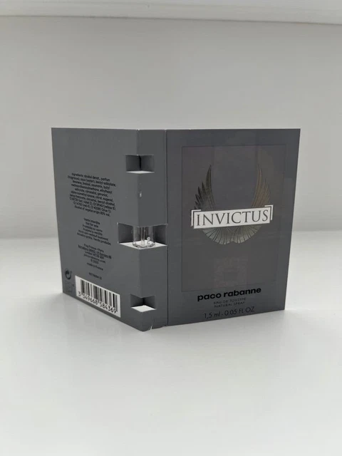 OVP PACO RABANNE Invictus Spray Eau de Toilette 1,5 ml Parfüm Mandarine ...