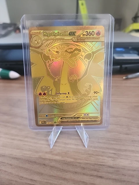 MEGA CHARIZARD X EX 130/094 Me02: Phantasmal Flames Holo £334.75 ...