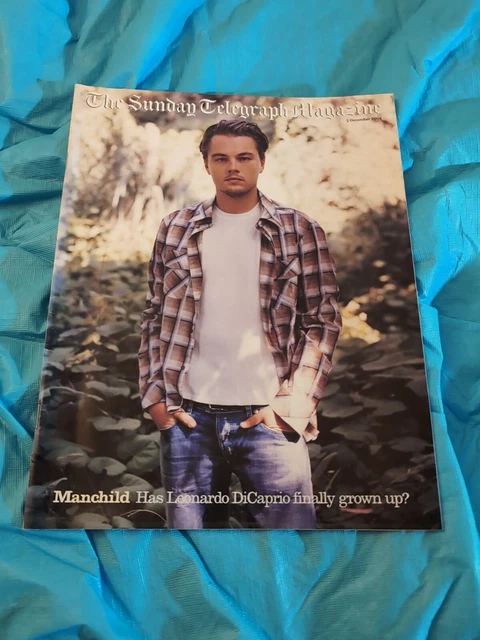 Sunday Telegraph Magazine 10 05 2004 Rare Leonardo Dicaprio Issue £12