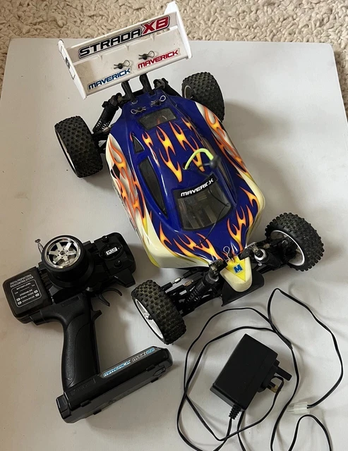 MAVERICK STRADA RC remote control racing buggy with transmitter and ...