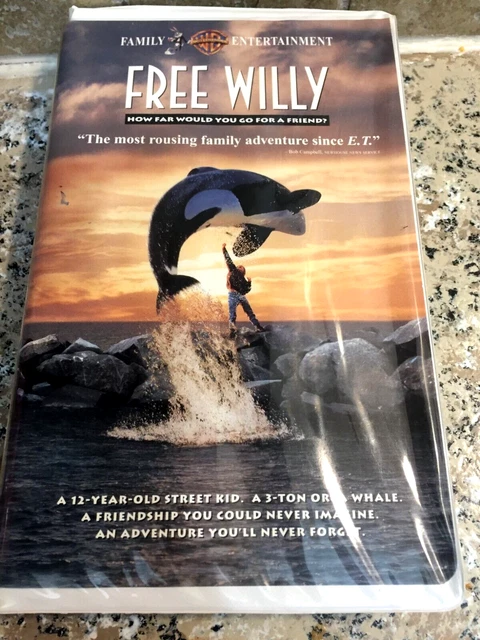 FREE WILLY VHS Tape Ships Free Same Day with Tracking Very good! £8.50 ...