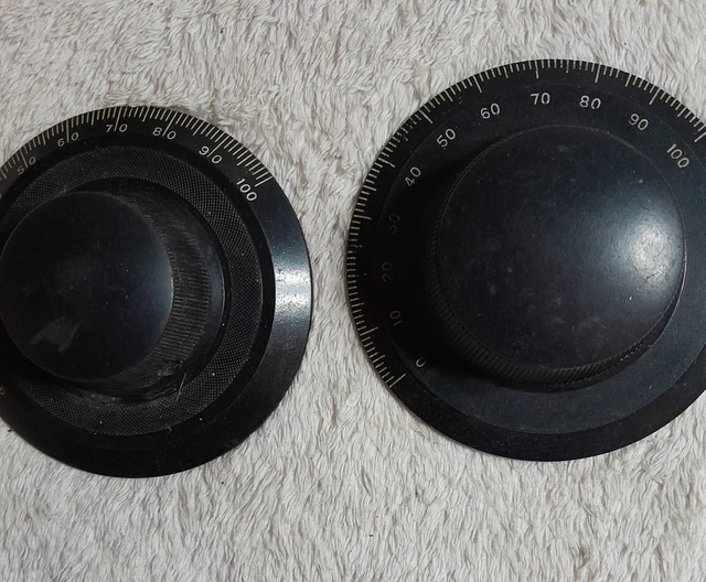 VINTAGE RADIO 1920S Set Of 2 Matched Dials 1924 To 1929 .ex Order ! $23 ...