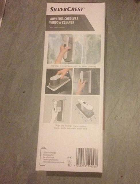 NETTOYANT DE FENÊTRE sans fil vibrant Silvercrest - nettoyant pour ...