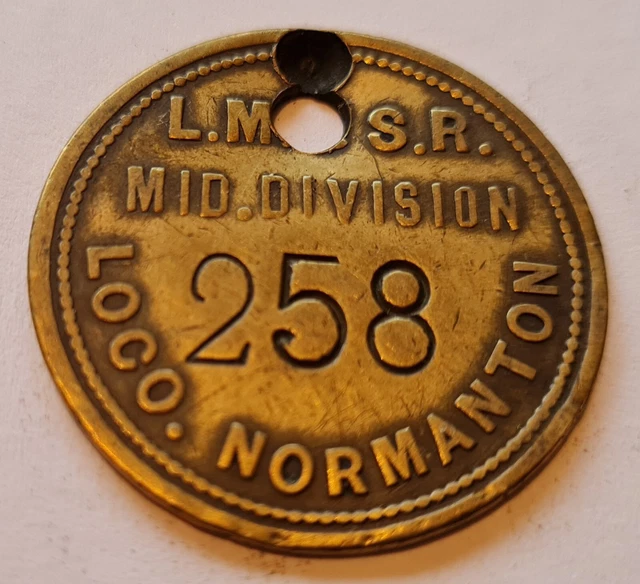 VINTAGE BRASS NORMANTON Colliery Pit Token.coal Mining Safety ...