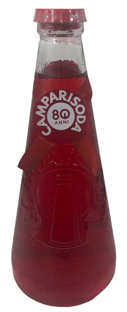 BOUTEILLE MAGNUM CAMPARI Soda 80 Anni Maxi Format 50 CM IN Verre EUR ...