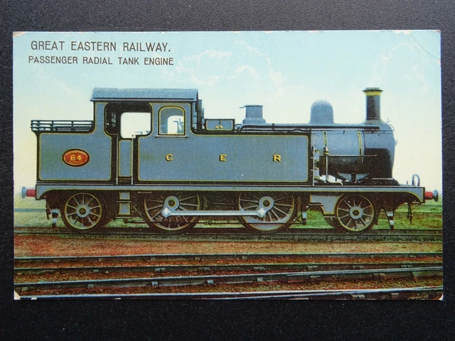 G.E.R. NO.64 PASSENGER RADIAL TANK ENGINE Steam Locomotive - Old ...