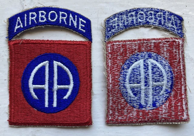WW2 US ARMY 82nd Airborne Division Patch Paratrooper WWII Impressions ...