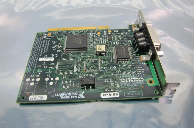 NI NATIONAL INSTRUMENTS NI PCI-GPIB IEEE 488.2 Interface Adapter Card 183617K 01 $81.33 ...
